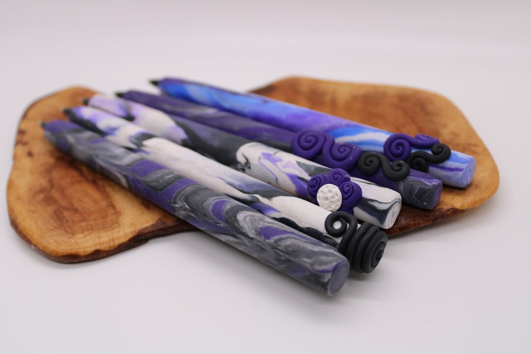 Handmade Polymer Clay Pens - Etsy