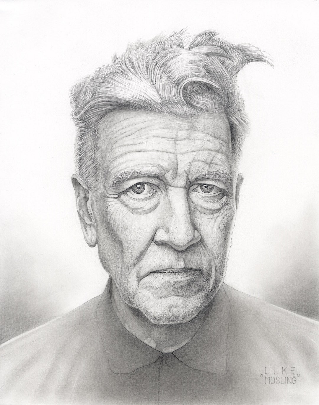 David Lynch Portrait / Director / Twin Peaks - Etsy