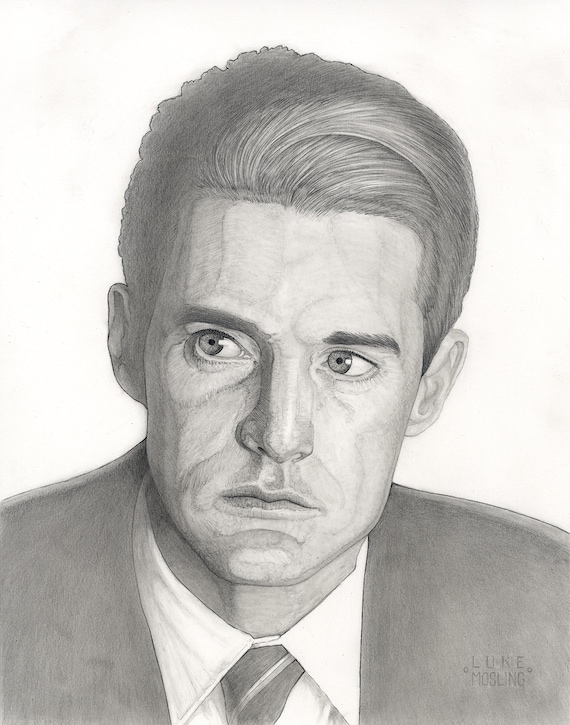Dale Cooper / Twin Peaks / Kyle Maclachlan - Etsy