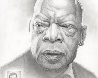 Rosa Parks Portrait / Civil Rights Icon | Etsy