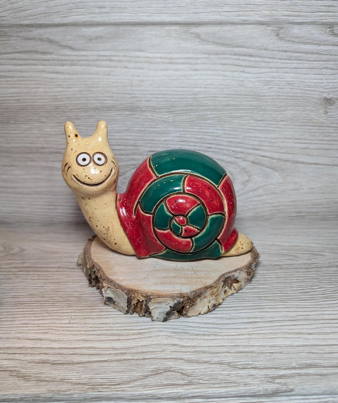 Ceramic Snail 10 Cm Ceramic Figure Garden Ceramic Decoration Snail ...