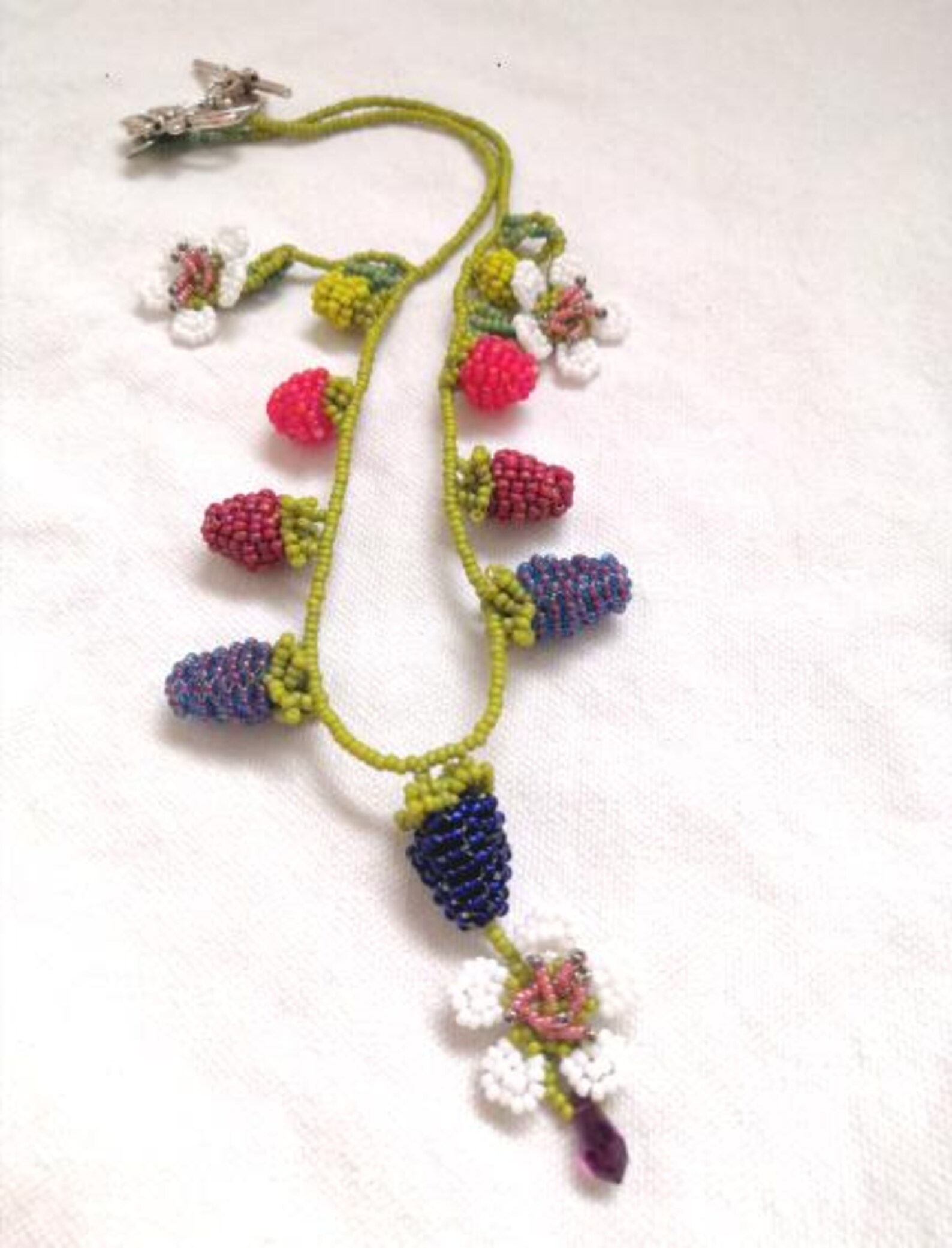 PDF Beading Tutorial Life Cycle of Blackberry Jewelry Set, 3D Fruit ...
