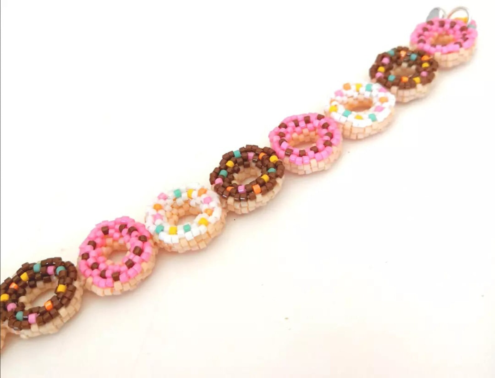 Pdf Pattern for 3D Donut Bracelet and Earrings Tutorial for - Etsy