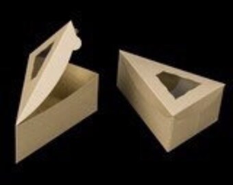 Cake Slice Box | Etsy