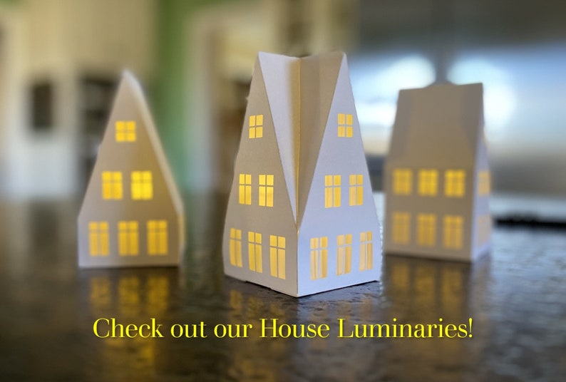 Elegant Cylinder Star Luminaries for LED Votive Candles. Set of 5 ...