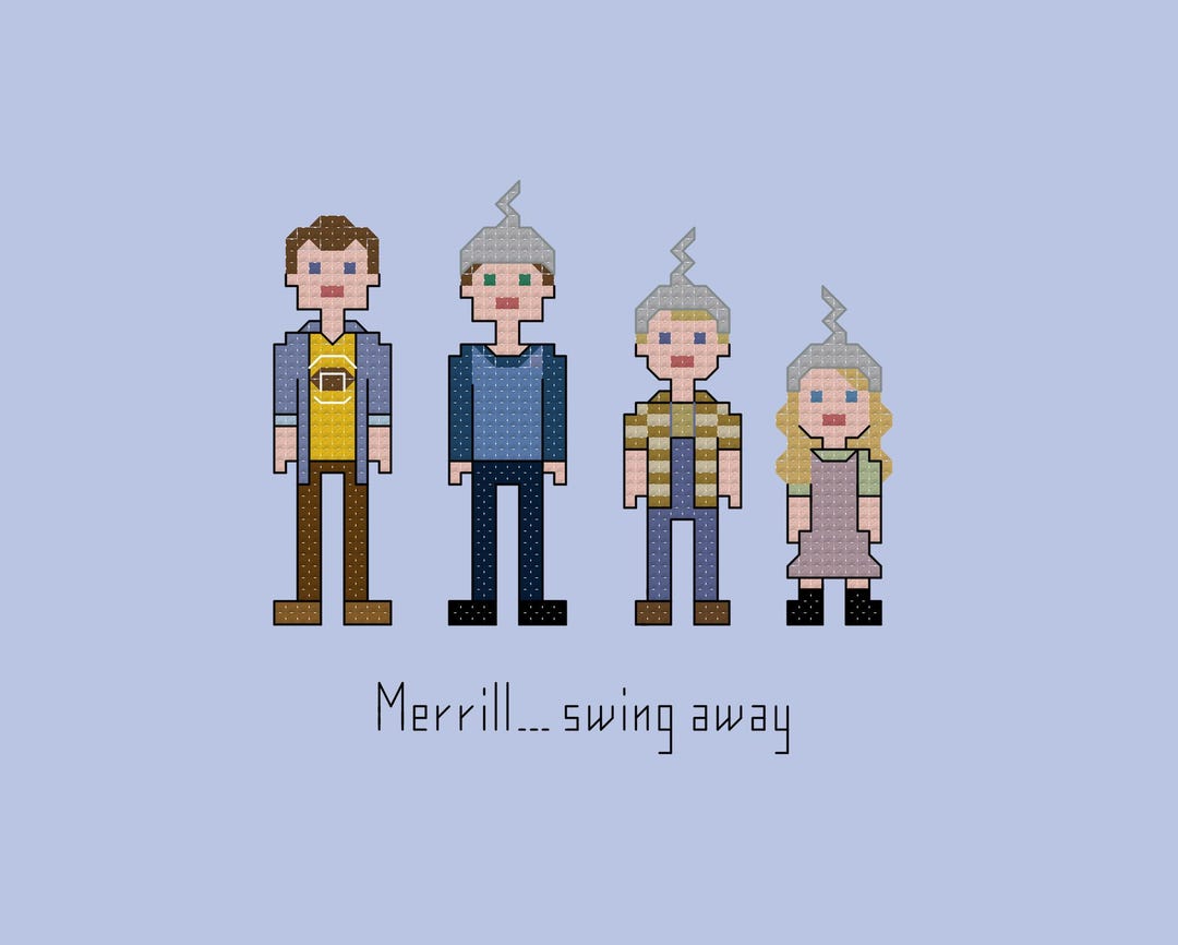 Parody Signs Cross Stitch Pattern Digital Download - INSTANT DOWNLOAD ...