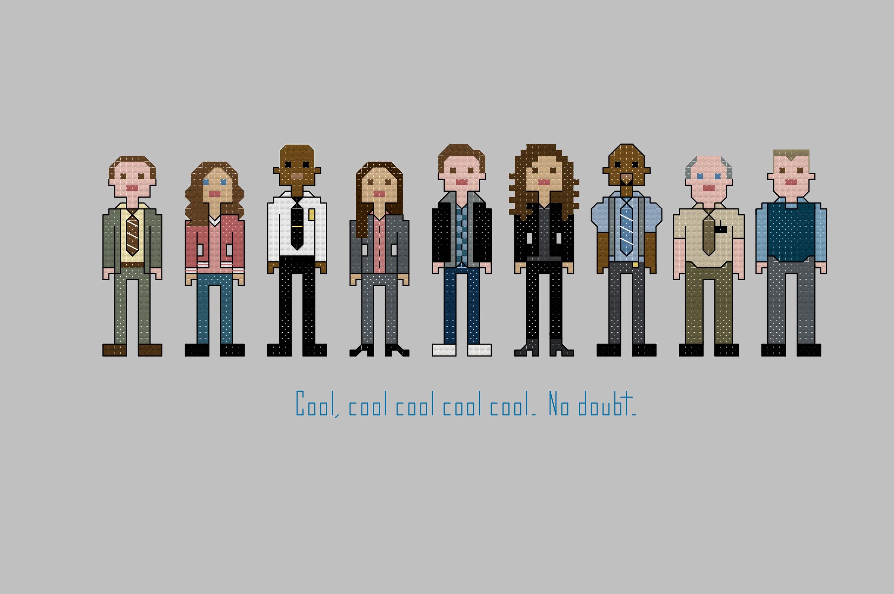 Parody Brooklyn 99 Cross Stitch Pattern Digital Download - INSTANT ...