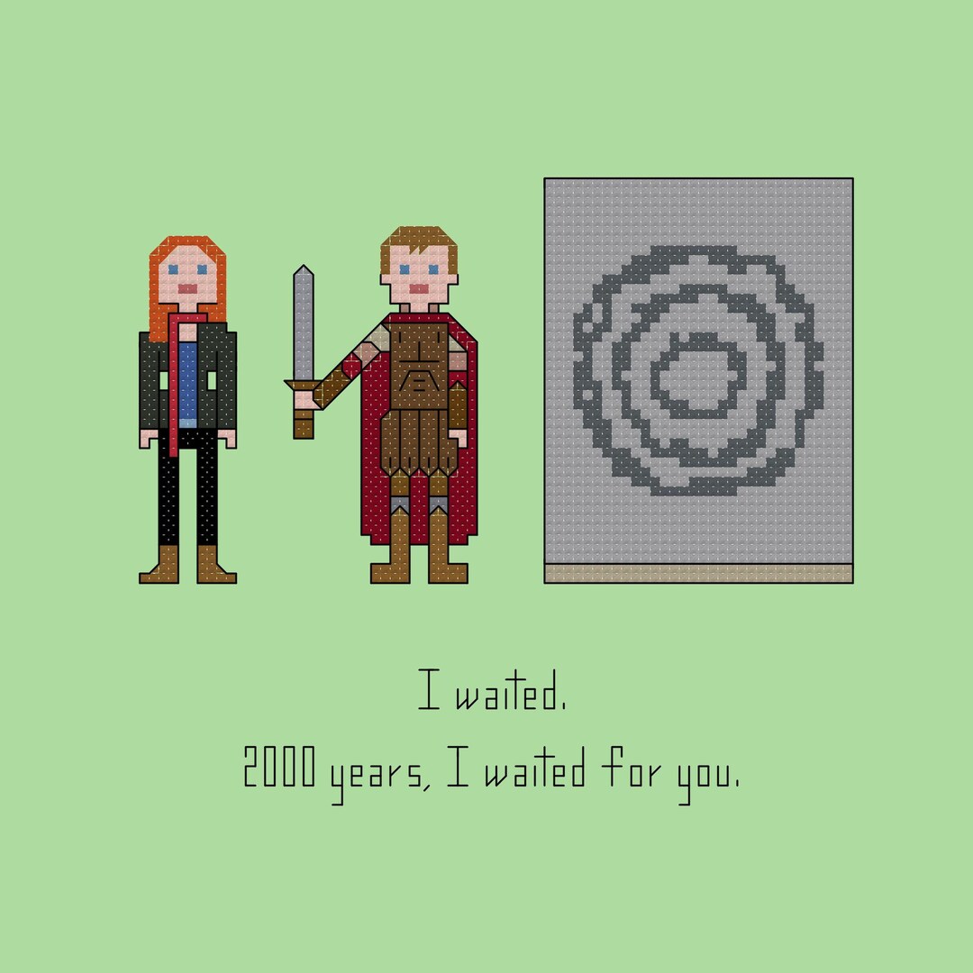 Parody Rory Cross Stitch Pattern Digital Download - INTSTANT DOWNLOAD ...