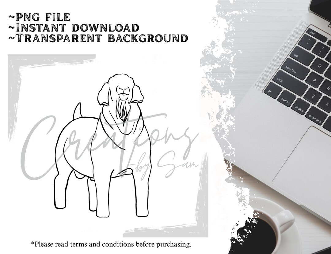 Buck Graphic-outline - Etsy