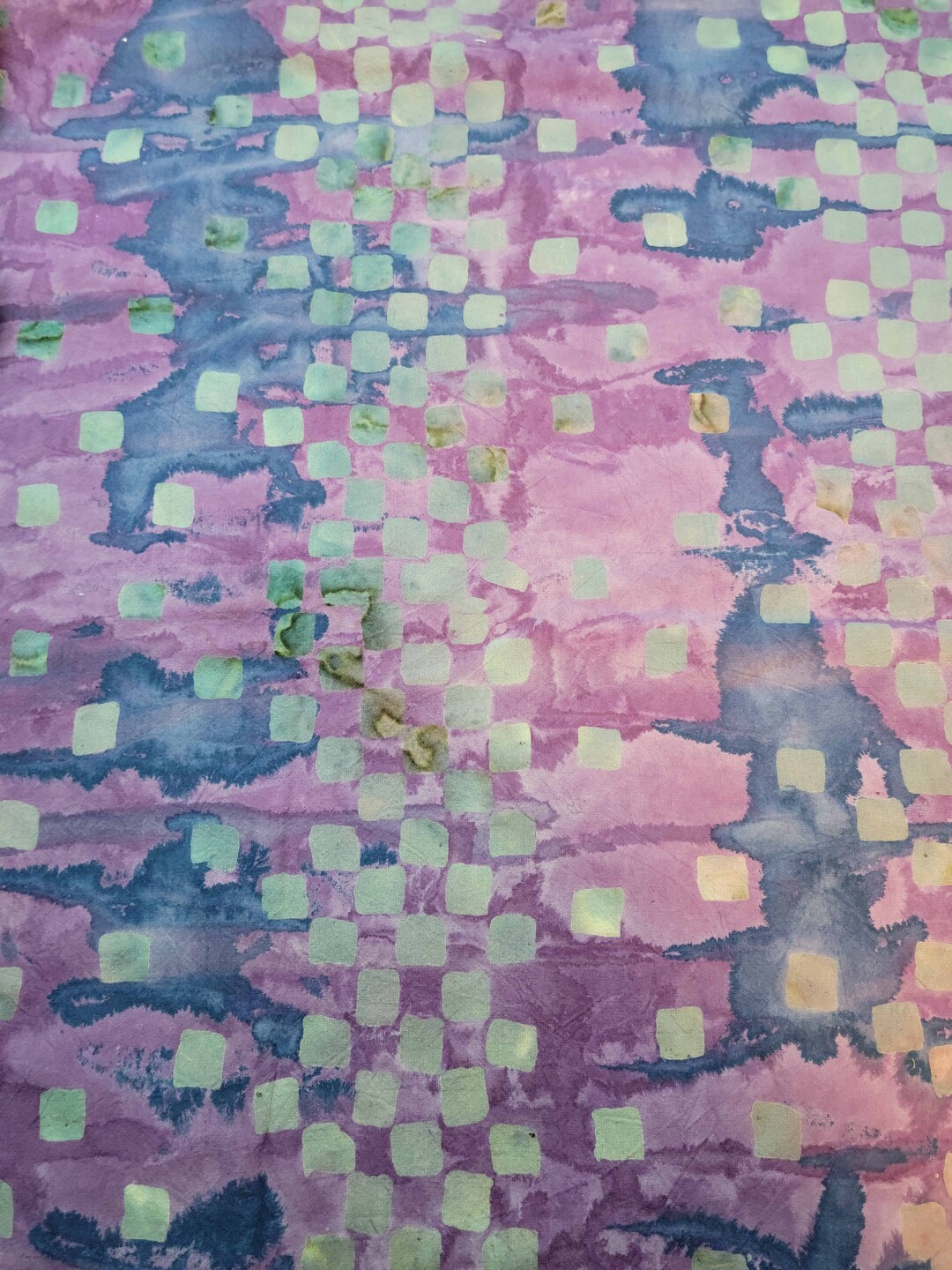 Vintage Batik Cotton Circa 1990's - Etsy