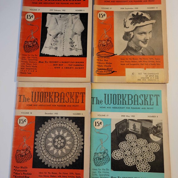 Workbasket Patterns Embroidery - Etsy