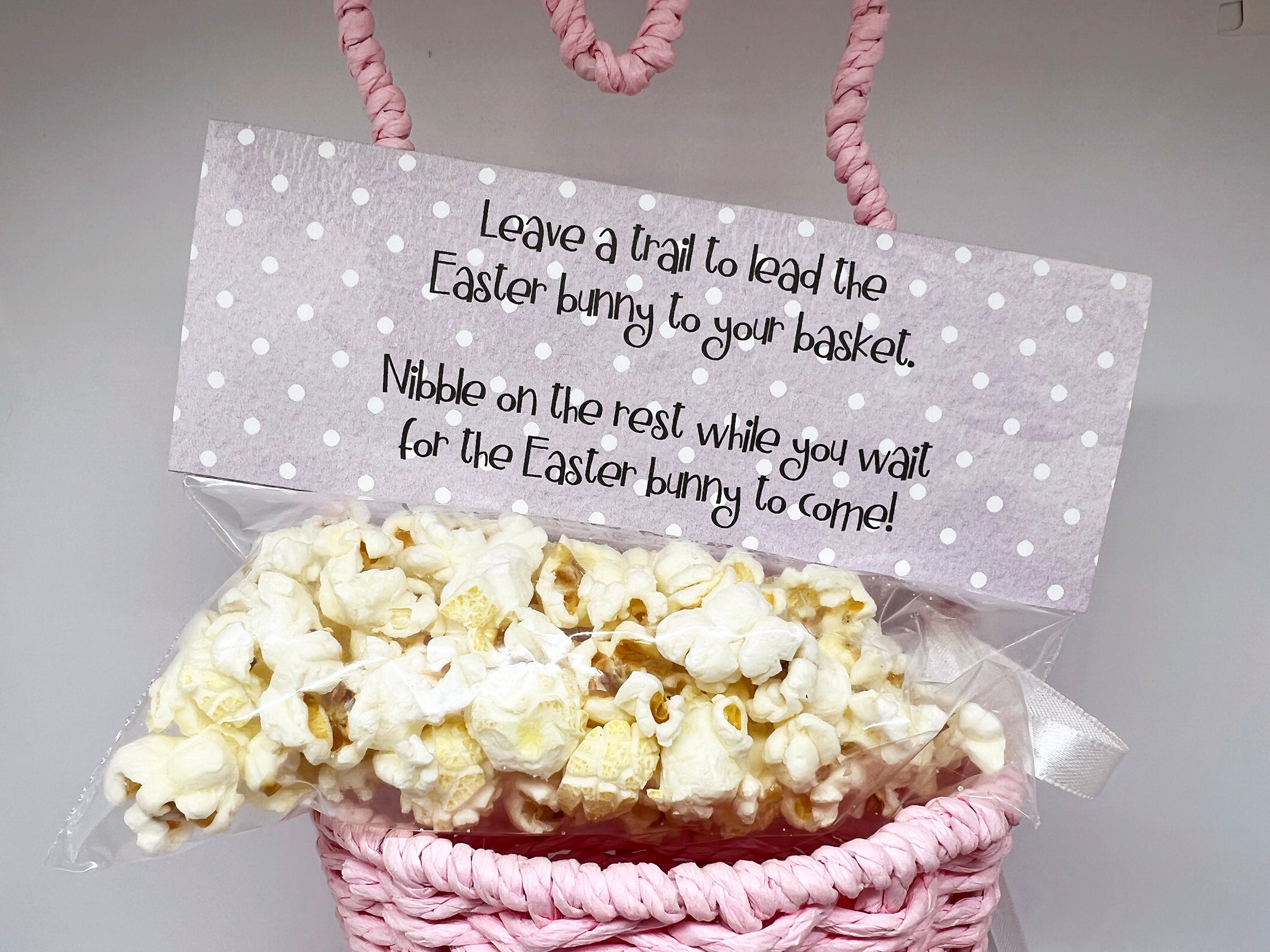 Easter Bunny Bait Printable Bag Topper, Easter Bunny Bait, Easter Treat ...