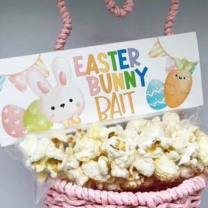 Easter Bunny Bait Printable Bag Topper, Easter Bunny Bait, Easter Treat ...