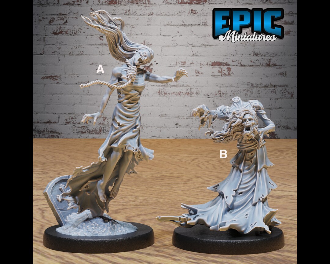 Banshee Classic - 28mm Scale - Epic Miniatures - Gruesome Graveyard - Etsy