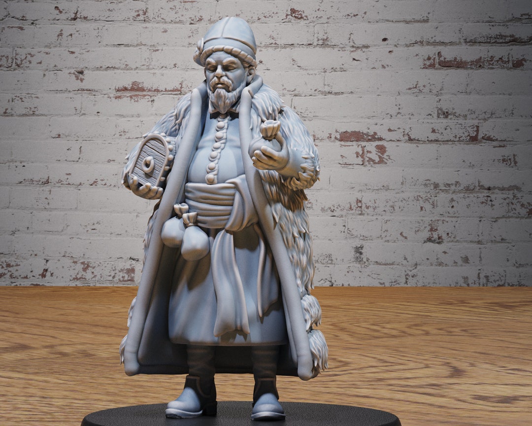 Wealthy Villager - 28mm Scale - Epic Miniatures - Festival Village - Etsy