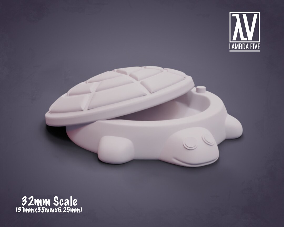 Turtle Sandbox - 32mm - Lambda5 - Retro 80s Scenery and Scatter! or ...
