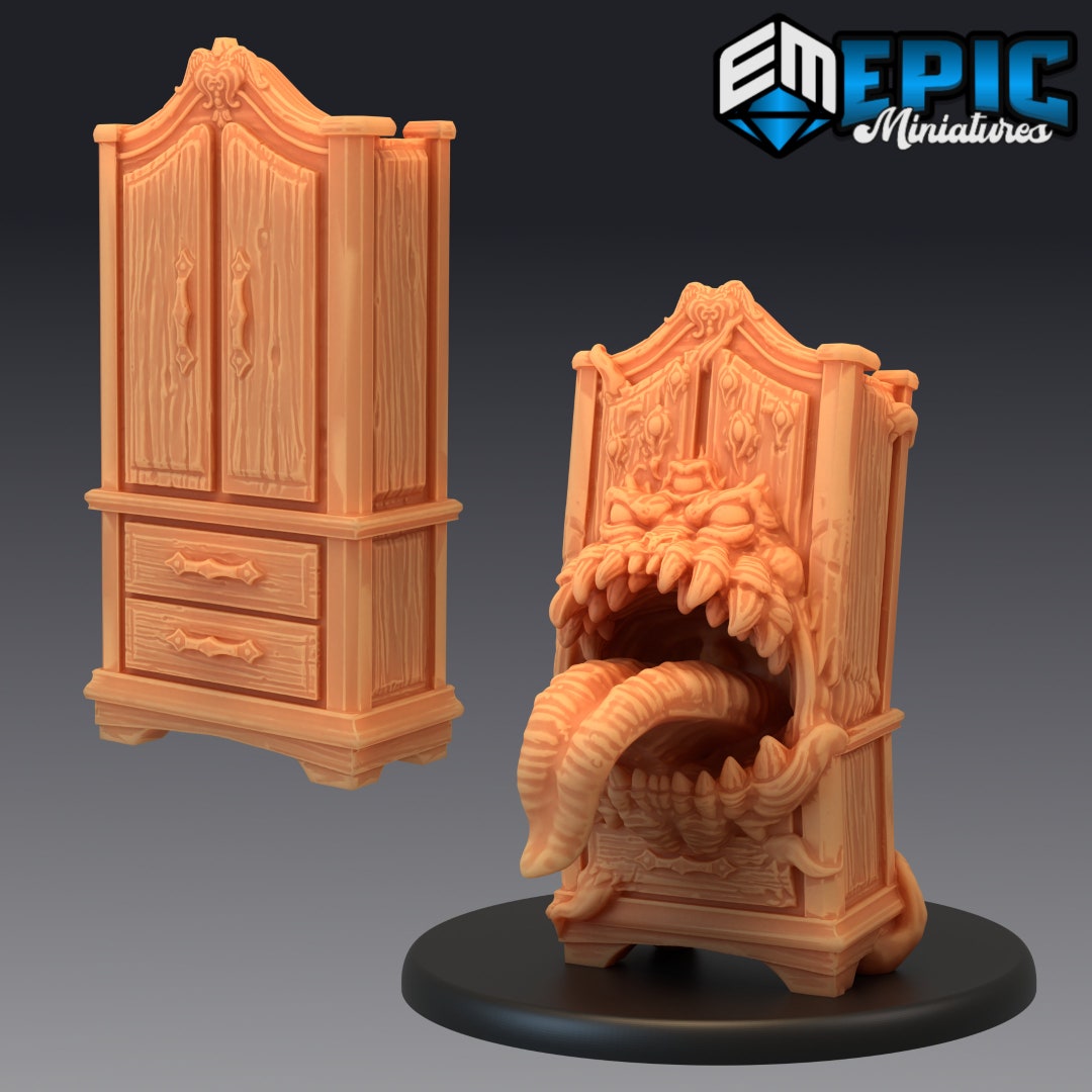Mimic Set 1 -28mm/32mm Scale - Epic Miniatures - Etsy