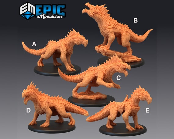 Green Guard Drake wingless Dragon - Etsy