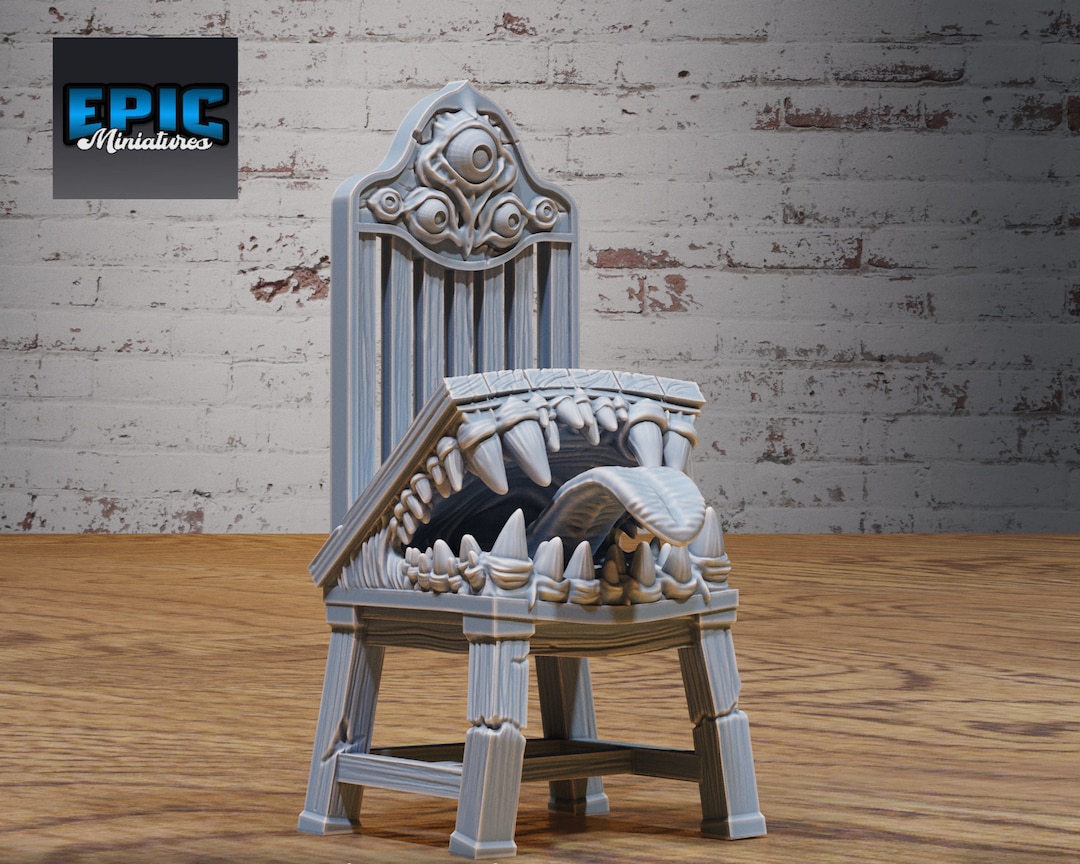 Mimic Chair 28mm Epic Miniatures City Sewers - Etsy