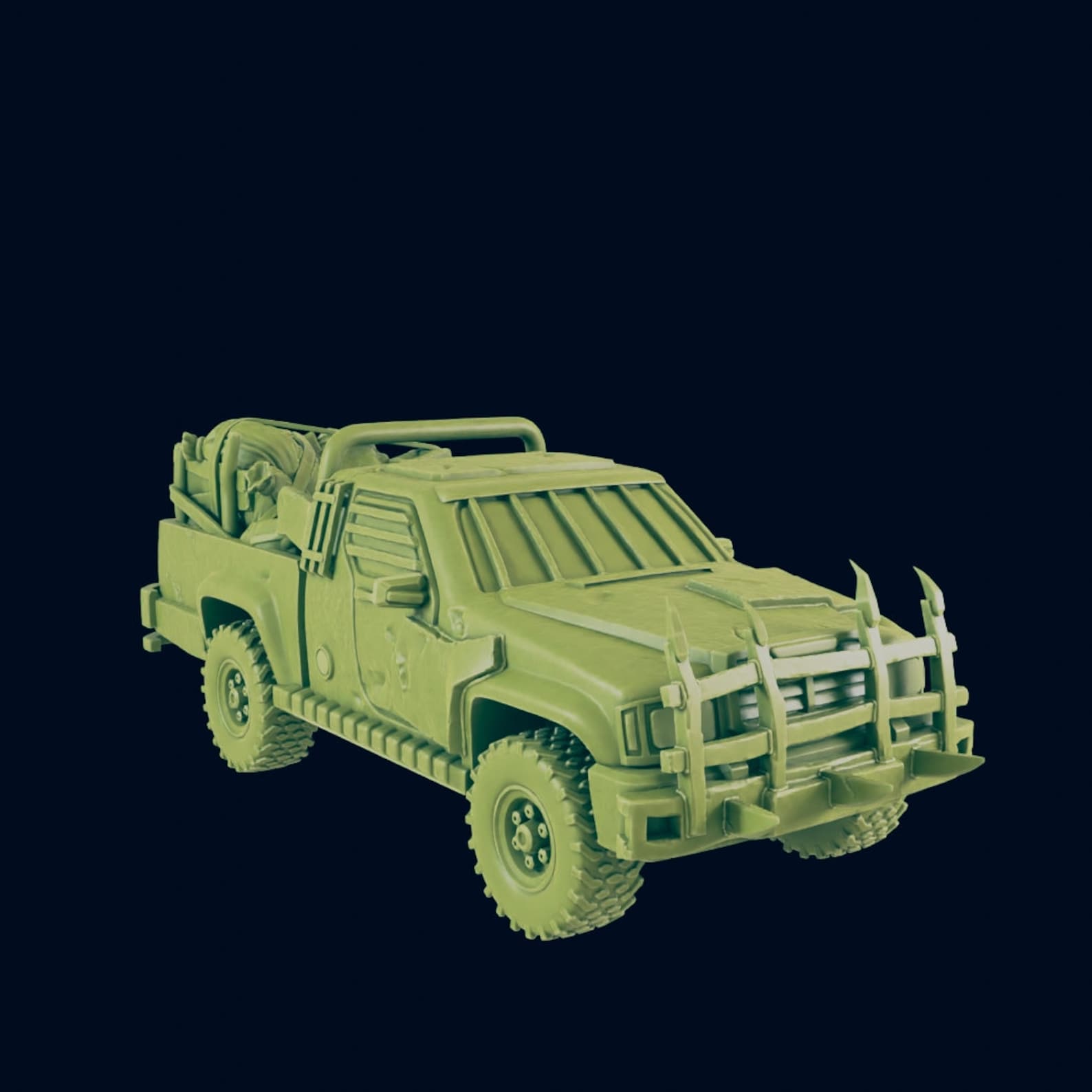 Wasteland Survival Truck Post-apocalyptic 32mm EC3D - Etsy