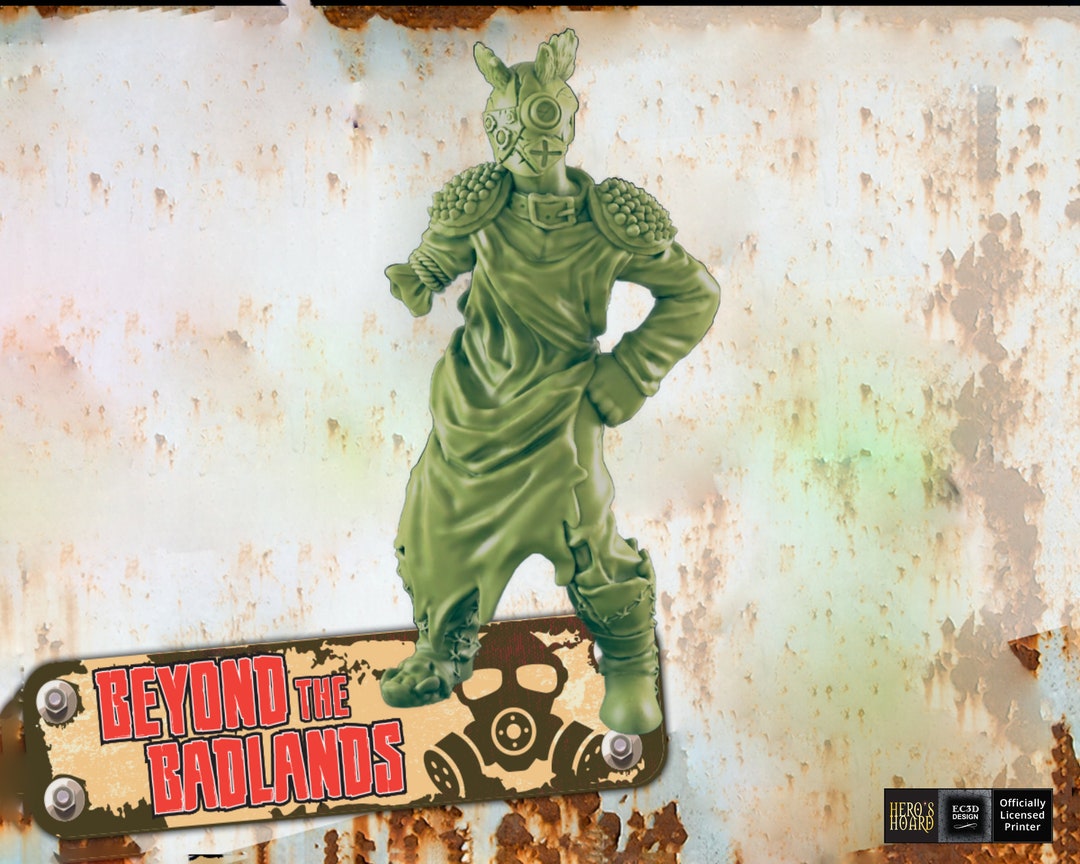 One Arm Willie Post-apocalyptic 32mm EC3D Designs - Etsy