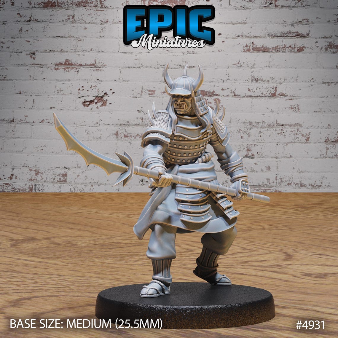 Oni Samurai - True 28mm Scale - Epic Miniatures - Legends of the East ...