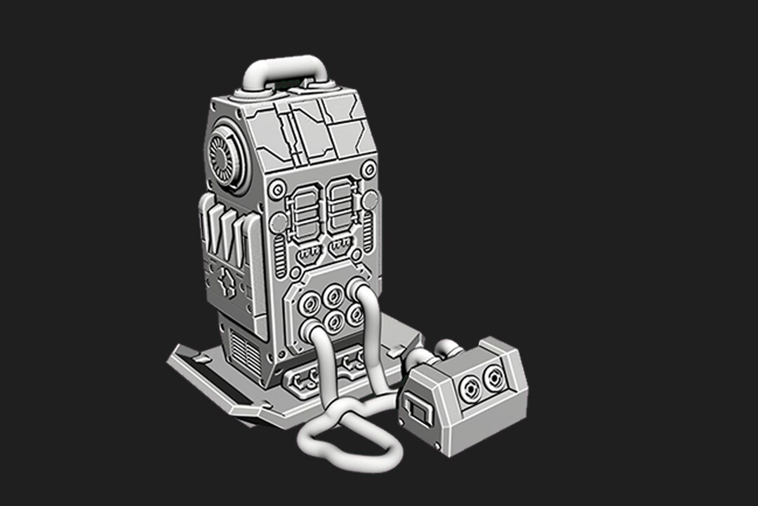 Power Unit with or Without Control Unit Science Fiction Space Theme ...