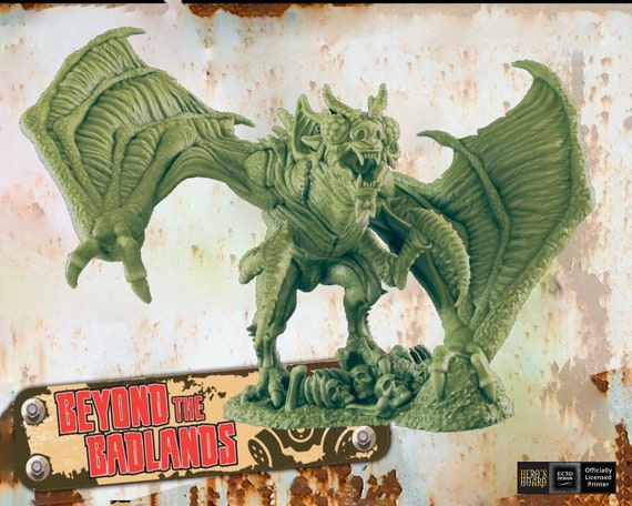 Mutant Bat Beastie...thing... Post-apocalyptic 32mm EC3D - Etsy