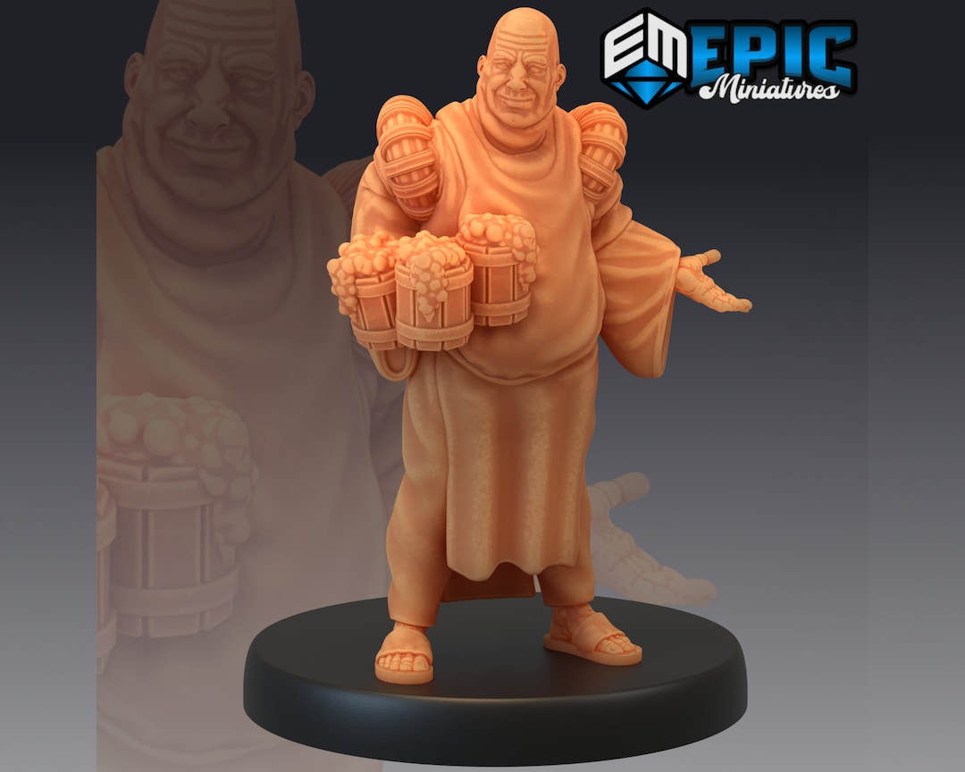 28mm Villager Tavern Keeper - Etsy