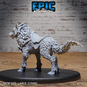 Giant Wolf Mount - True 28mm/32mm Scale - Epic Miniatures - Orc Army ...