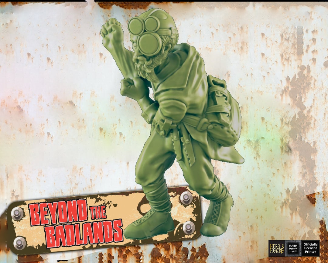 Wasteland...doctor? - Post-apocalyptic - 28 Mm or 32mm - EC3D Designs ...