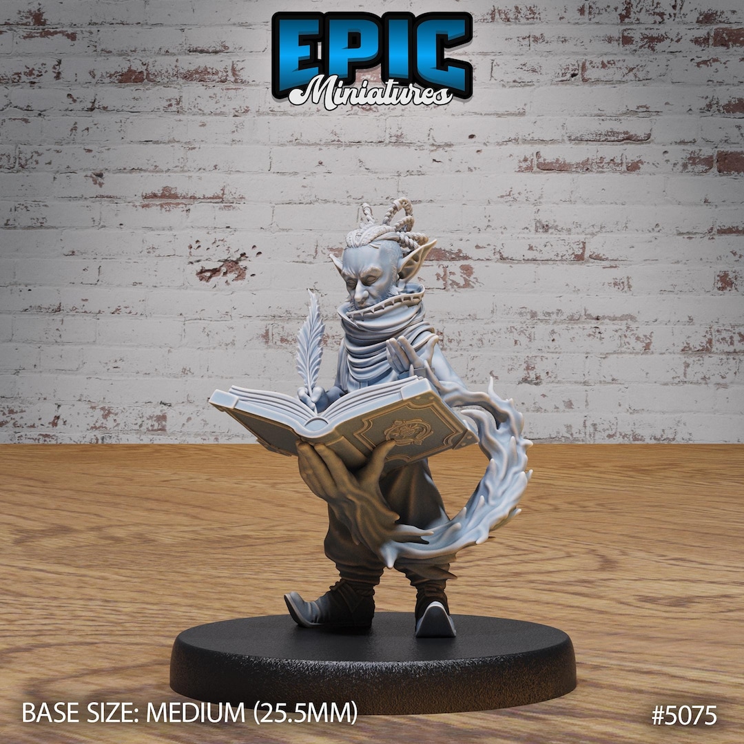 Halfling Sorcerer - True 28mm Scale - Epic Miniatures - Halfling ...