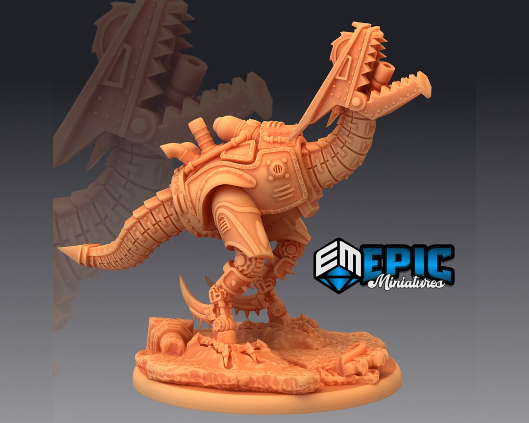 Iron Drake - Mechanical Tyrannosaur/dinosaur - Etsy