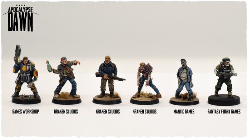 Wasteland Mustang Fastback - 32mm Scale - Kraken Studios - Great for ...