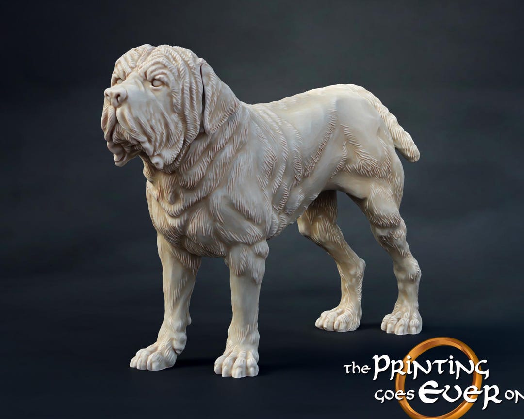 Watch Dog (hound) - 28mm - the Printing Goes Ever on - Brigand Camp ...