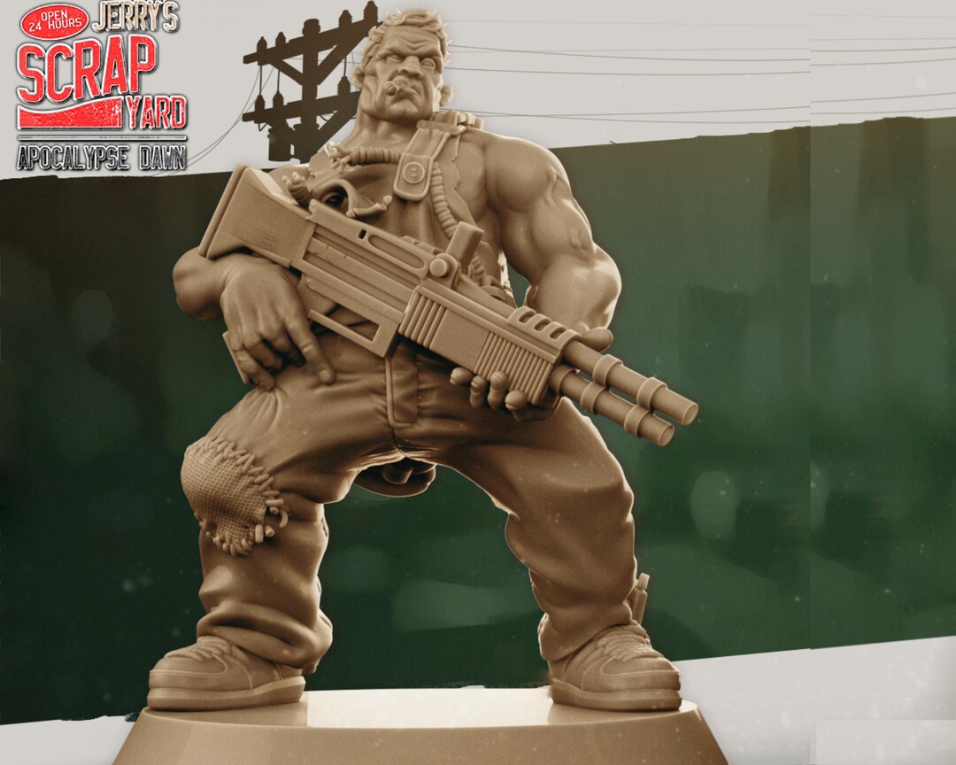 Jerry Jr. - 32mm Scale - Kraken Studios Jerry's Scrapyard - Great for ...