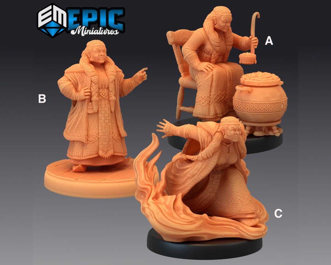 Fire Dwarf (female) - Etsy