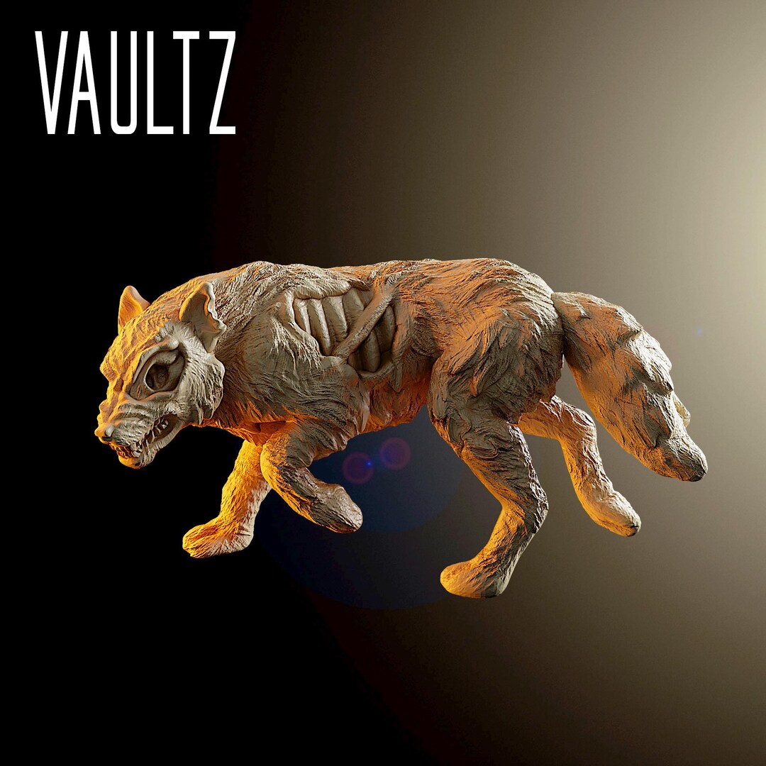 Zombie Dog 2 - 28mm or 32mm - Vaultz - for Games Like Zombicide, This ...