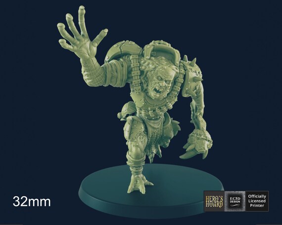 Behemoth Mutant Post-apocalyptic 32mm EC3D Designs - Etsy