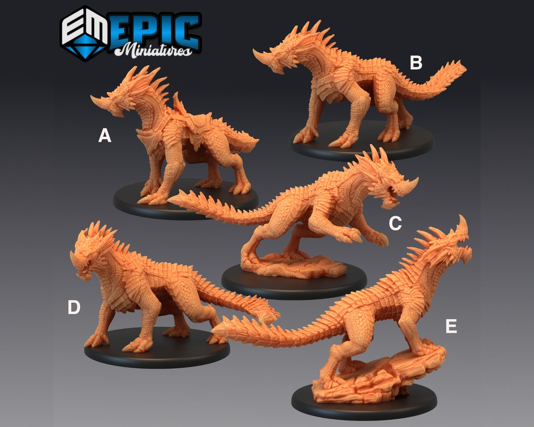 Blue Guard Drake wingless Dragon - Etsy