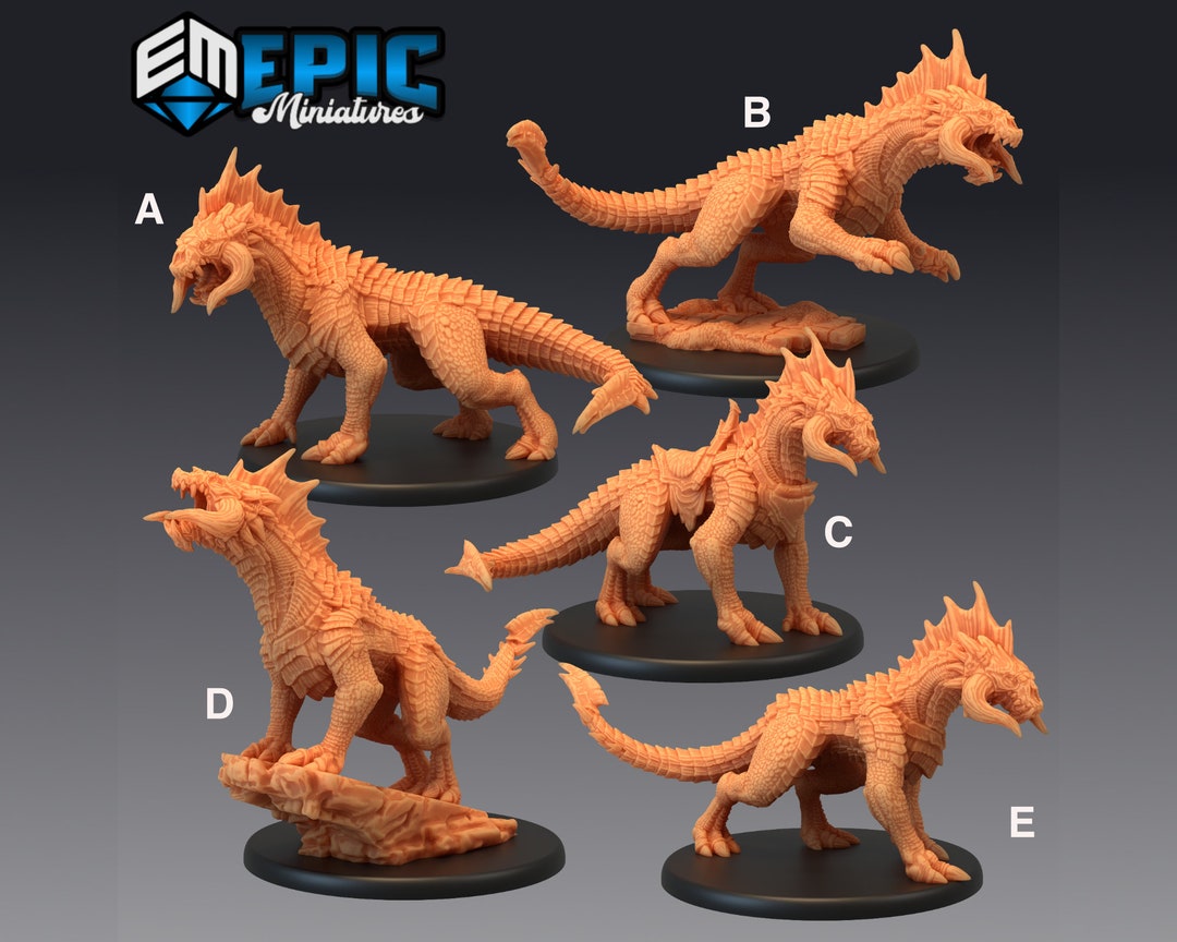 Black Guard Drake (wingless Dragon) - Etsy