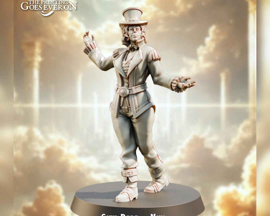 Gith Bard With Top Hat - 28mm - the Printing Goes Ever on - Dungeons ...