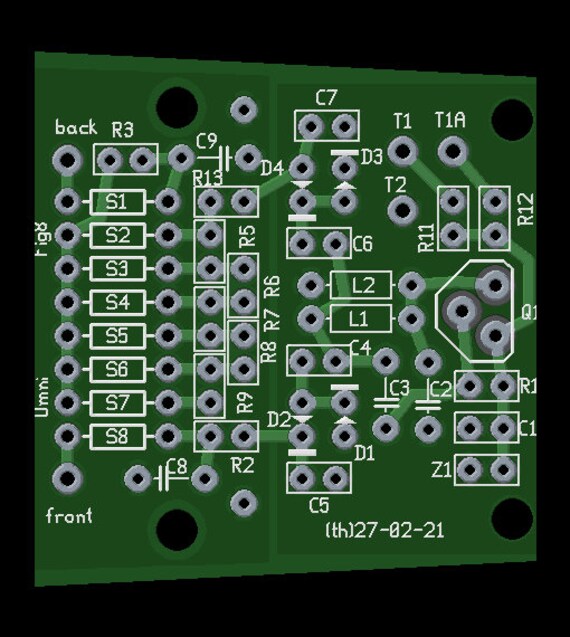 Polarisation Voltage PCB for DIY Fet and Transformer Mic - Etsy