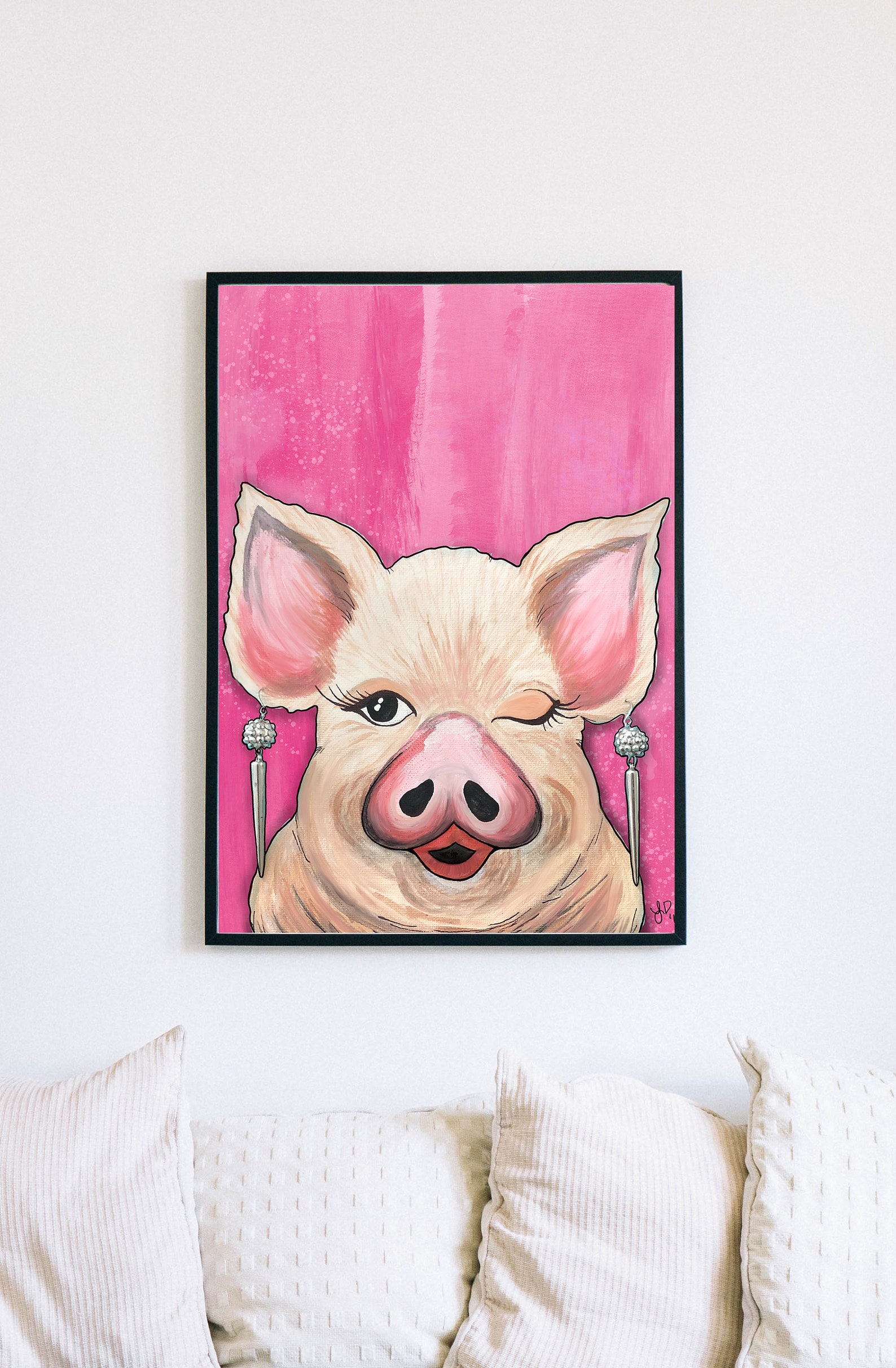 Disco Pig - Etsy