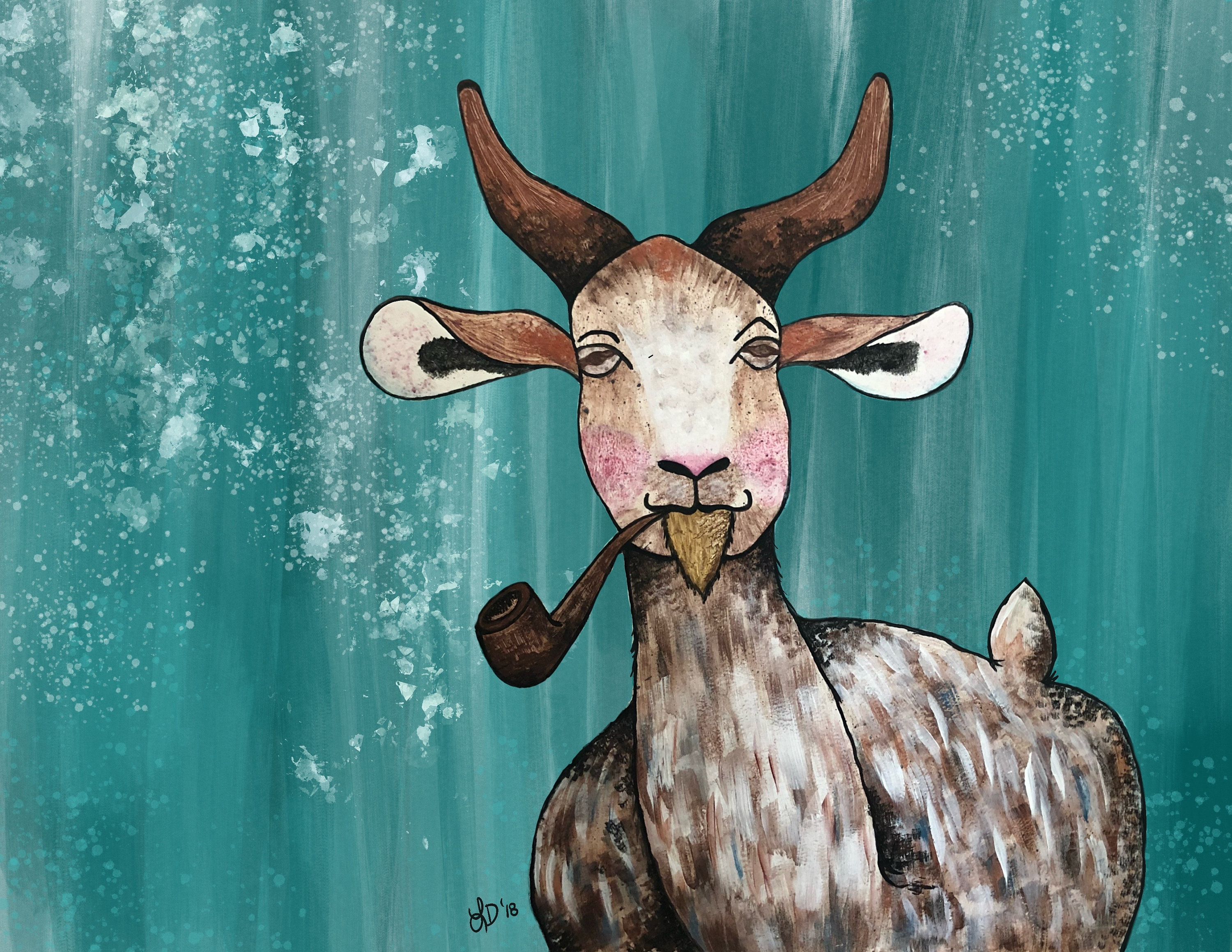 The Most Interesting Goat - Etsy