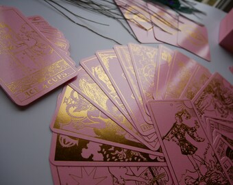 Pink Tarot Deck - Etsy