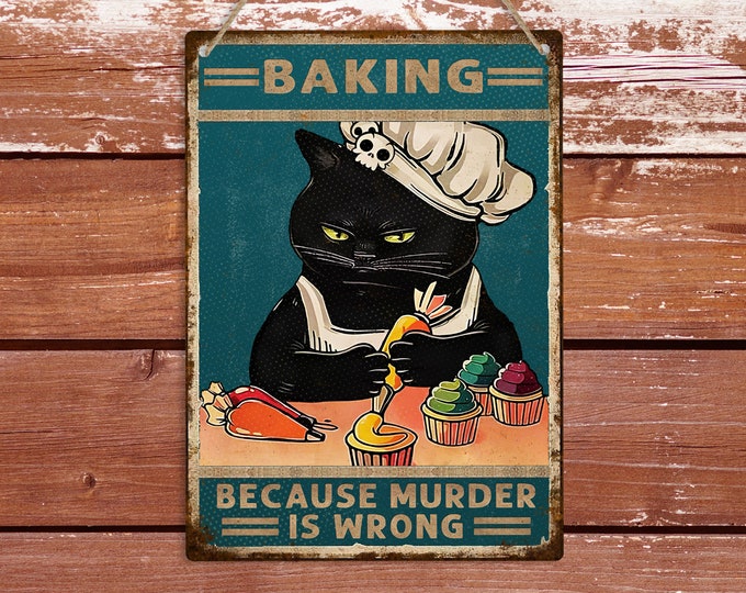 Modern Farmhouse Kitchen Wall Decor Vintage Bakery Sign, Large Rustic ...