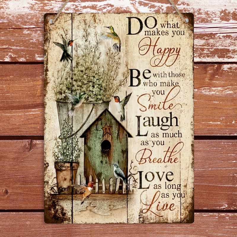 Metal Quote Signs - Etsy UK