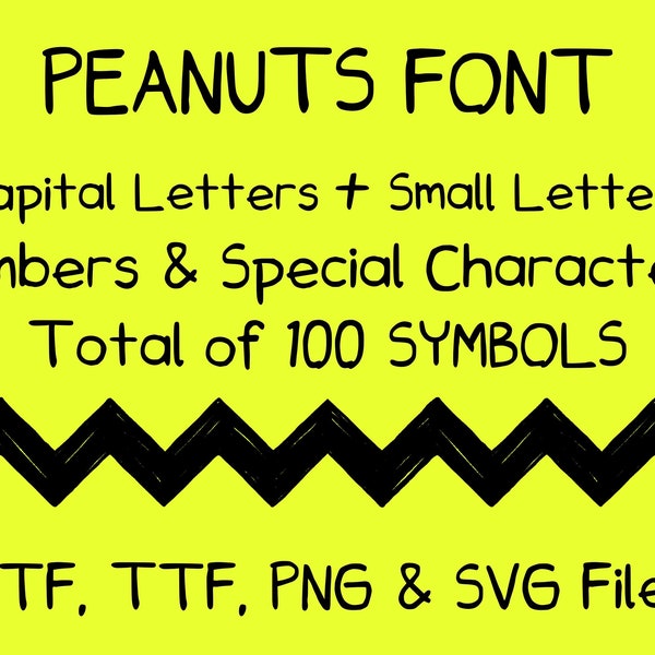 Peanuts Svg - Etsy