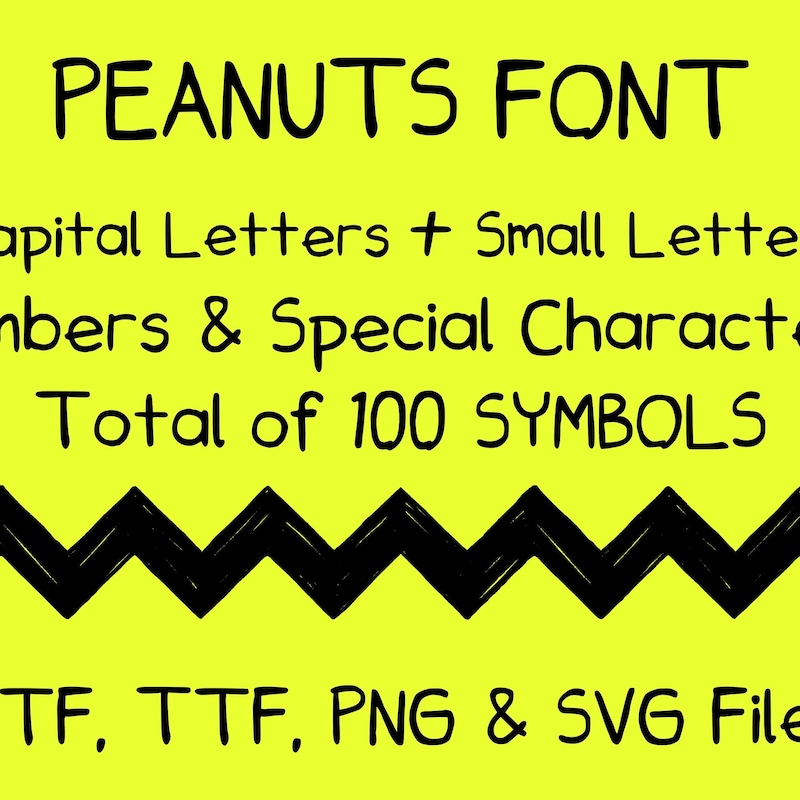 Peanuts Svg - Etsy